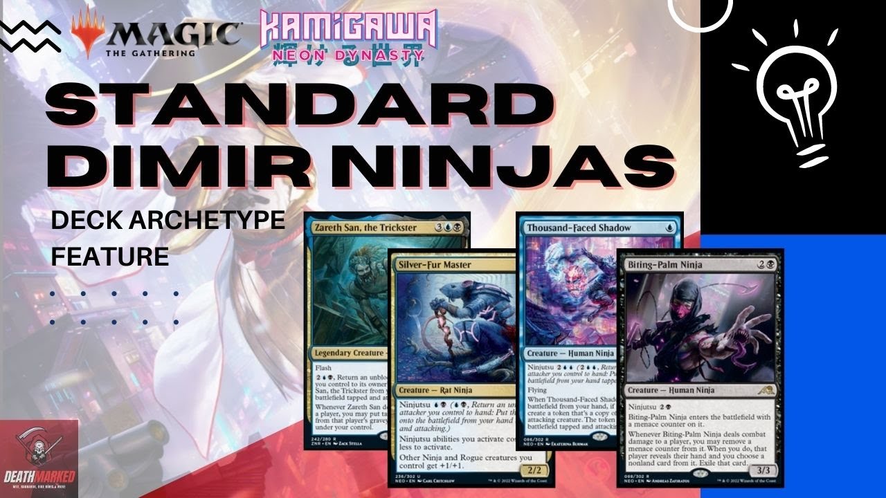 Magic: the Gathering Kamigawa Standard Dimir Ninjas Deck Feature - YouTube