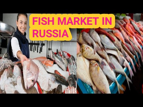 Fish market in russia Blog part 12~welcome to russia - YouTube