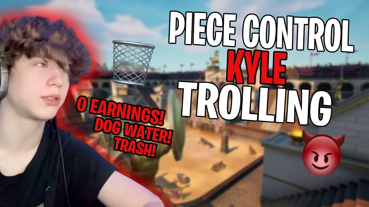 PRETENDING To Be PIECE CONTROL KYLE in Fortnite! (HILARIOUS) - YouTube