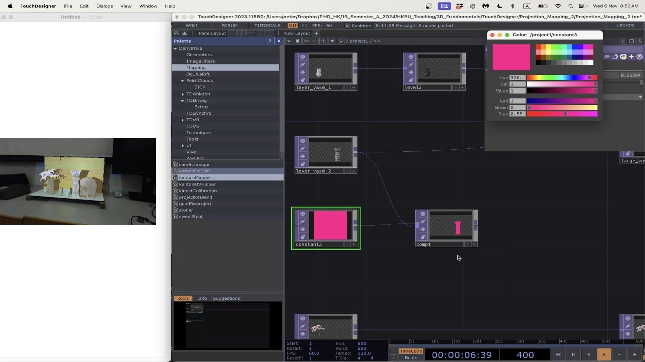 Touch Designer Input Switch and Simple Mask - YouTube
