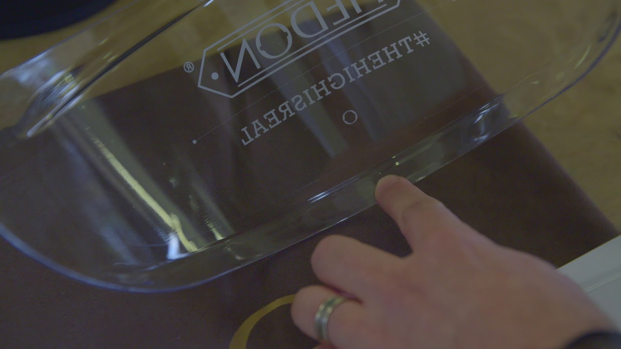 How to apply the anti fog lens - YouTube