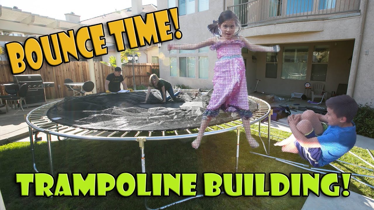 BOUNCE TIME! Skywalker Trampoline Building Action! - YouTube