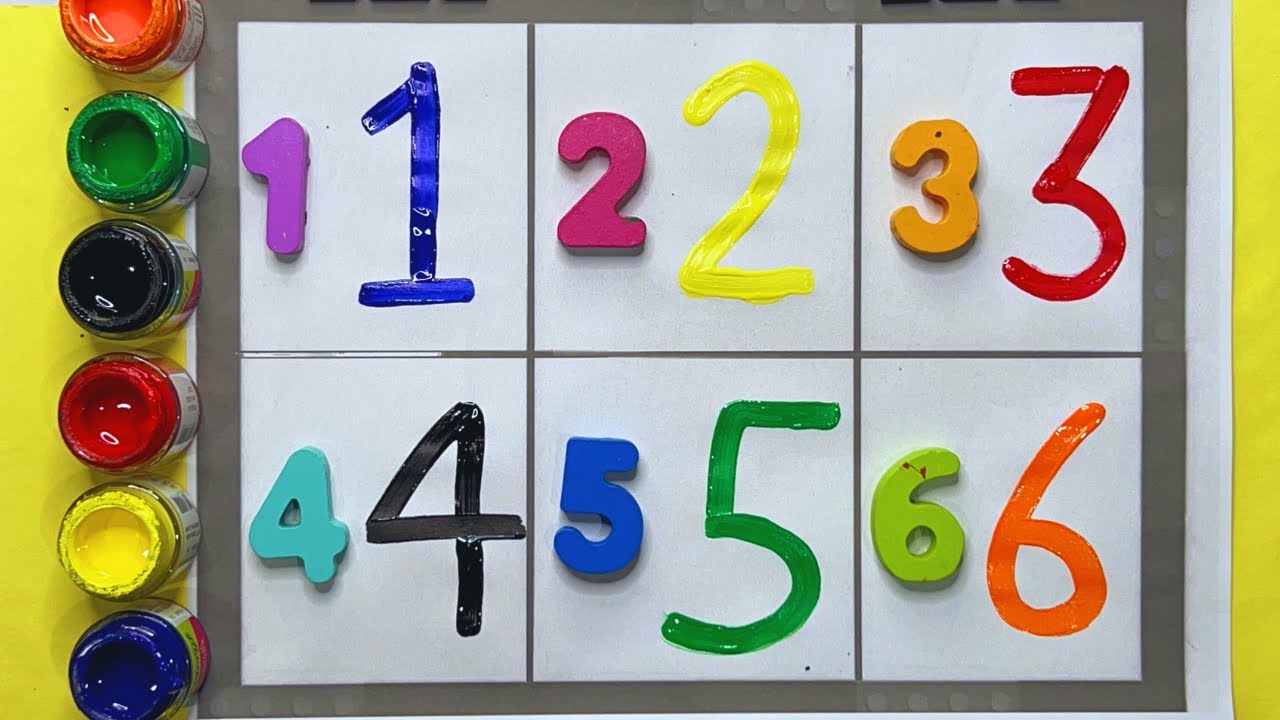 123 Numbers | 1234 Number Names | 1 To 20 Numbers Song | 12345 learn ...