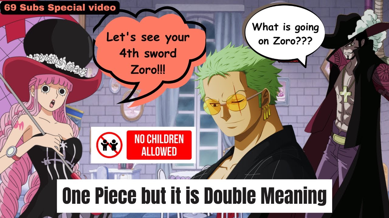 One Piece is Double Meaning | Part-1 | #onepiece #anime #zoro - YouTube