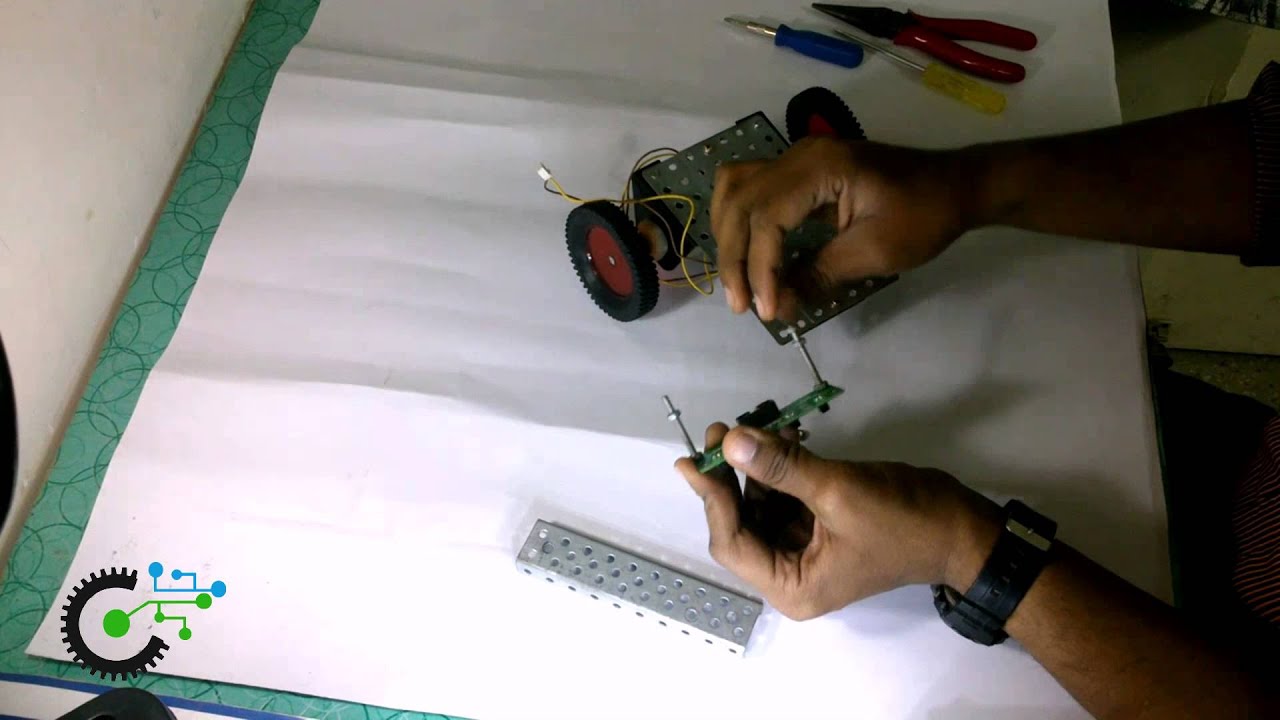 Robot chassis designing - YouTube