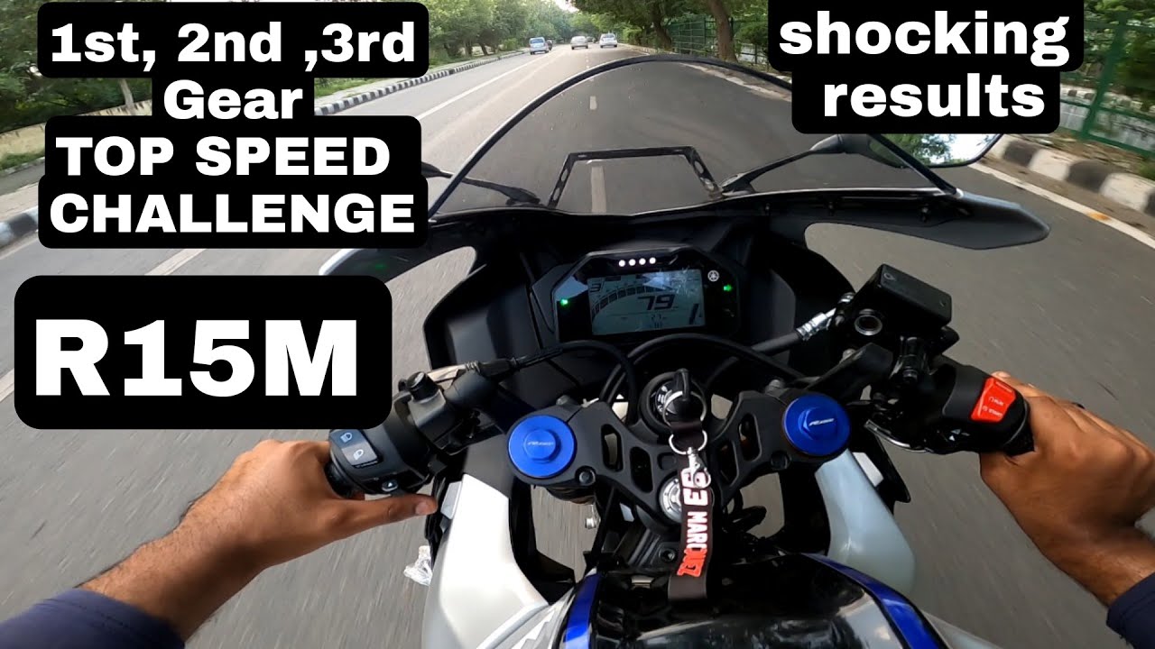 YAMAHA R15M in Action | TOP SPEED | 1st 2nd 3rd 4tH? 2021 Challenge ...