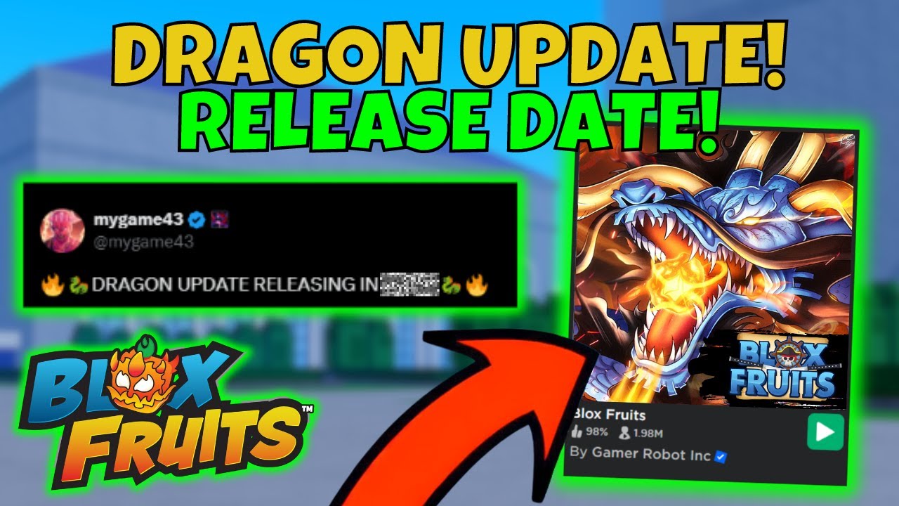 NEW Dragon V2 Rework Release Date! NEW Official Leaks! (Blox Fruits ...