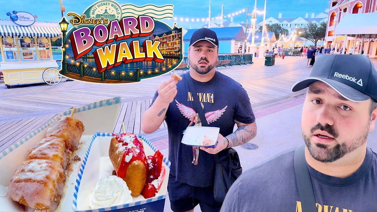 Disney BoardWalk’s BEST Desserts? Deep Fried Hawaiian Rolls ...