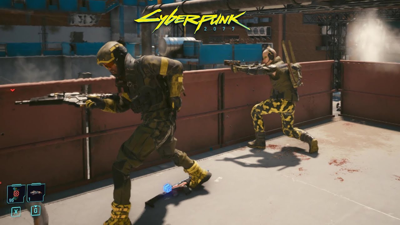 Cyberpunk 2077 NPC Wars #17 : Militech - YouTube