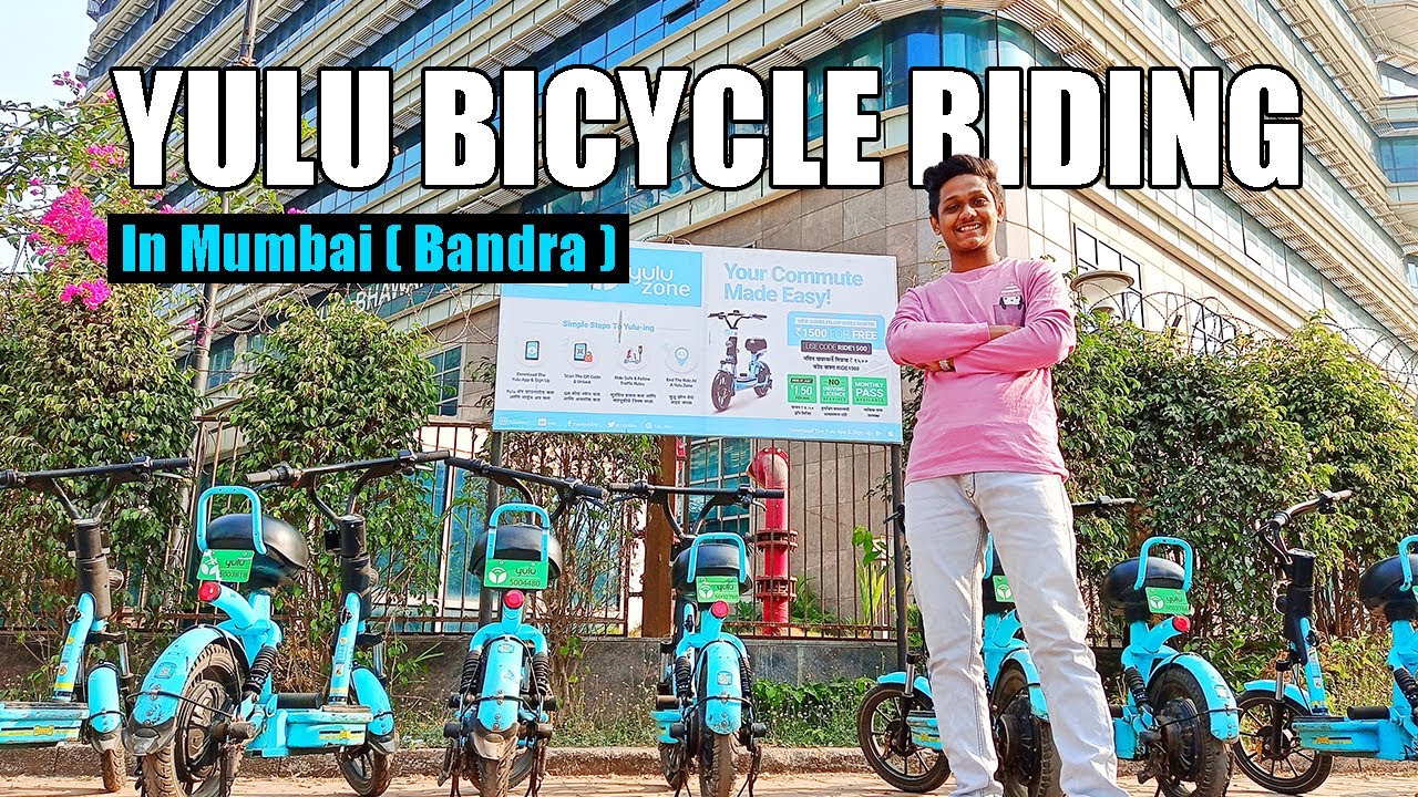 YULU BICYCLE RIDING | Electric Bicyle | Yulu Cycle | Yulu Bike | Mumbai ...