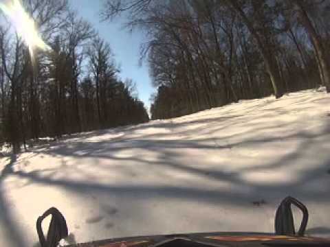Otter Creek Redneck | Snowmobile Running in Deep Powder - YouTube