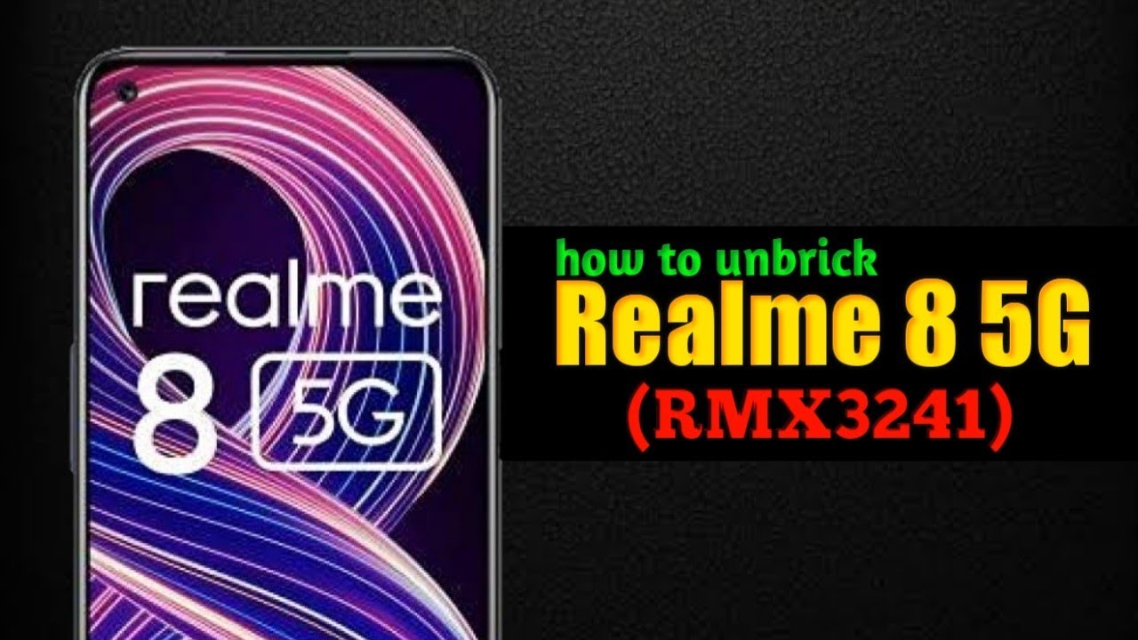Realme 8 5G Bootloop | how to unbrick realme 8 5g RMX3241 - YouTube