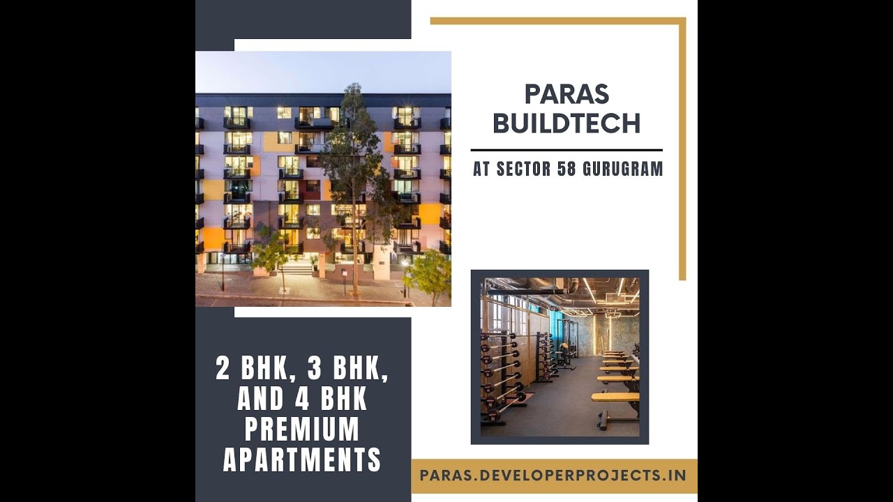 Paras Floret Sector 58 Gurgaon | What The World Calls Luxuries, We Call Amenities - YouTube