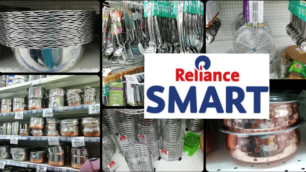Cheaper than DMart - Reliance Smart - Stainless Steel Ware - Kitchen ...
