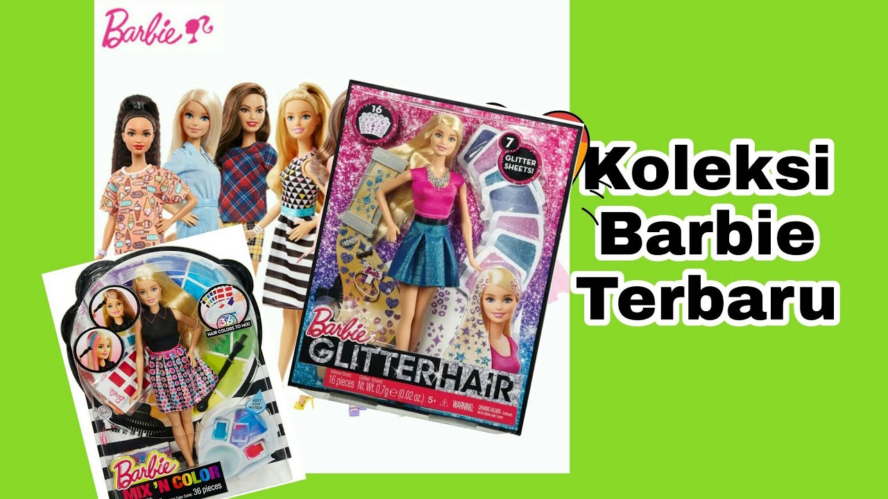 Hunting Mainan Barbie Doll Terbaru 😍 Ada Barbie Pakai Gaun Mermaid ...