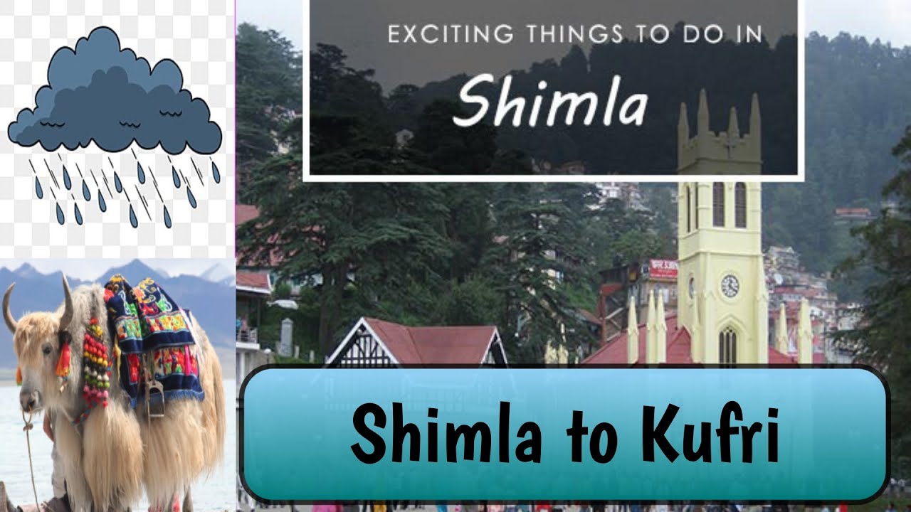 Shimla to Kufri via Auckland Tunnel - YouTube