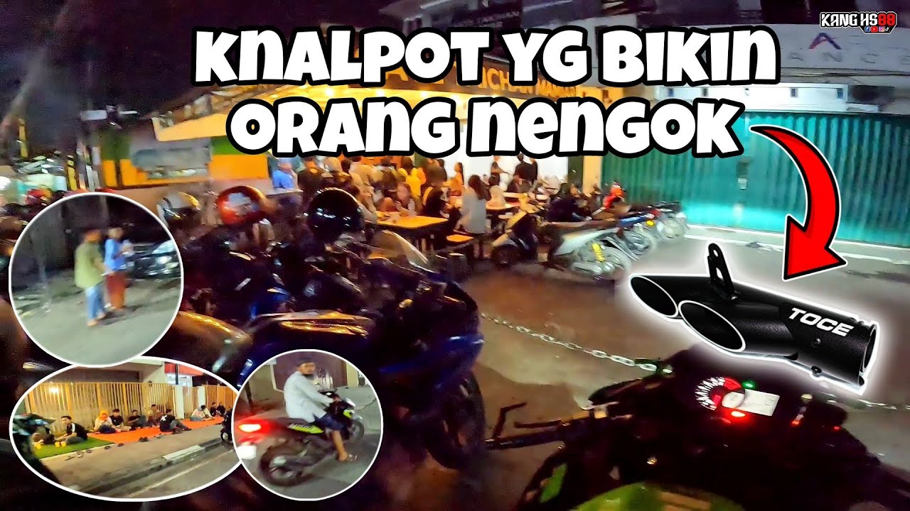 REAKSI ORANG SAAT NR KE GUMARANG PAKE ZX25R KNALPOT TOCE - YouTube
