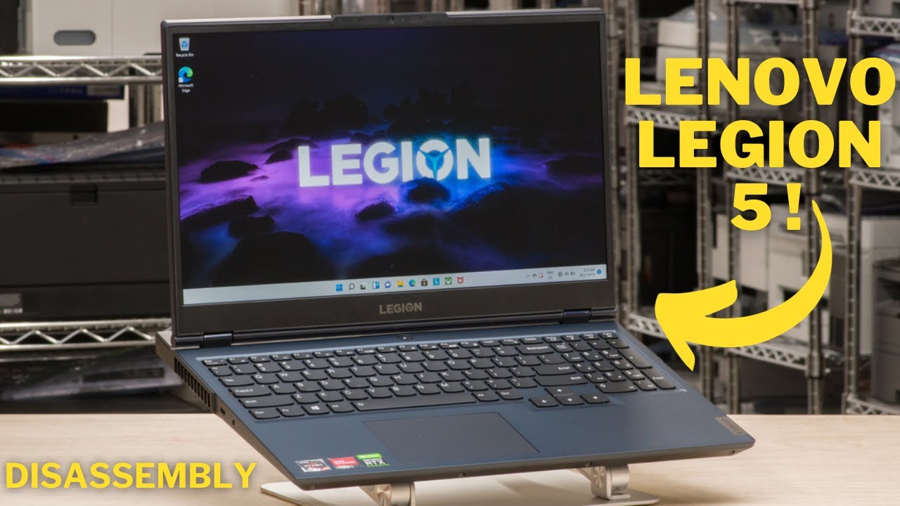 Lenovo legion 5 disassembly & Review 2023 - YouTube