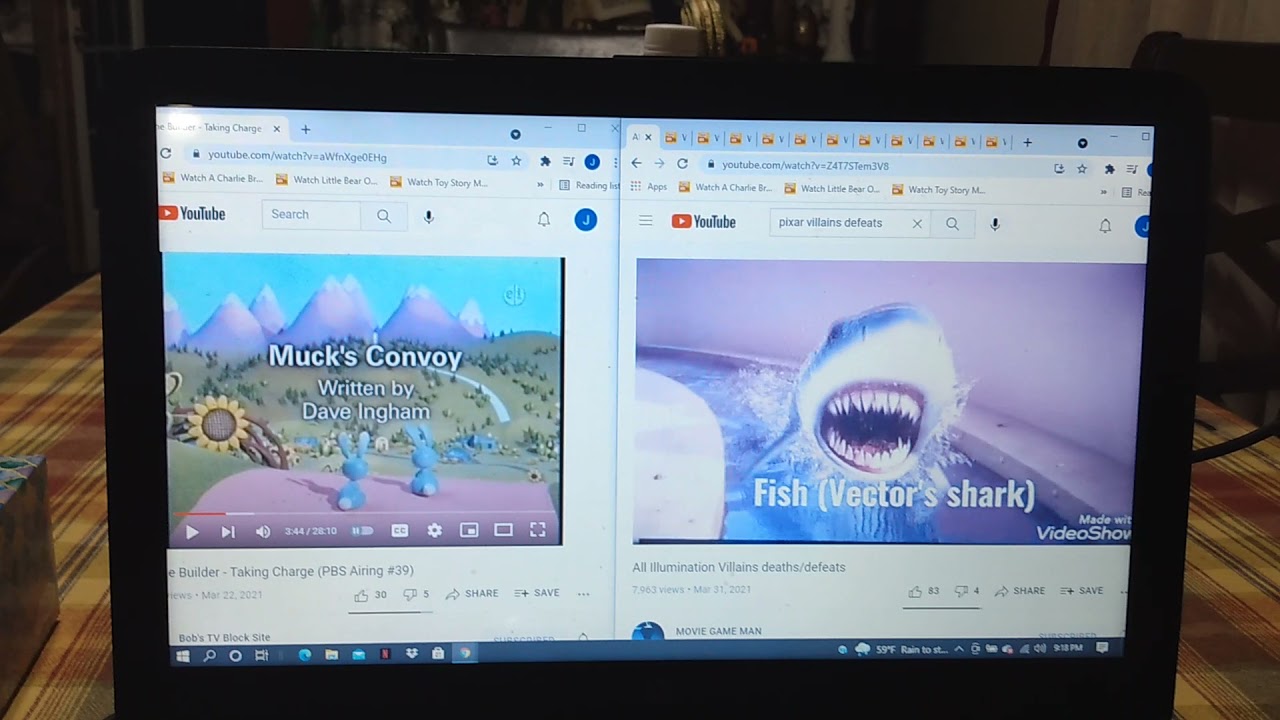 Despicable Me (2010) Vector's Shark's Defeat - YouTube