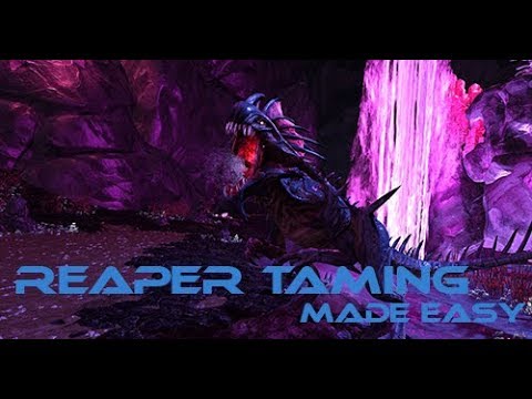 Ark Aberration: Easy Reaper Taming - YouTube