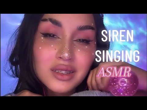 ASMR| SIREN SINGING & WATERGLOBES 🧜‍♀️🖤💕🎵 - YouTube