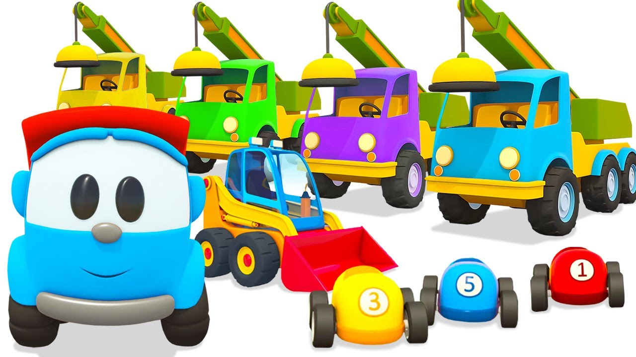 Car cartoons full episodes & Street vehicles. Helper cars for kids ...