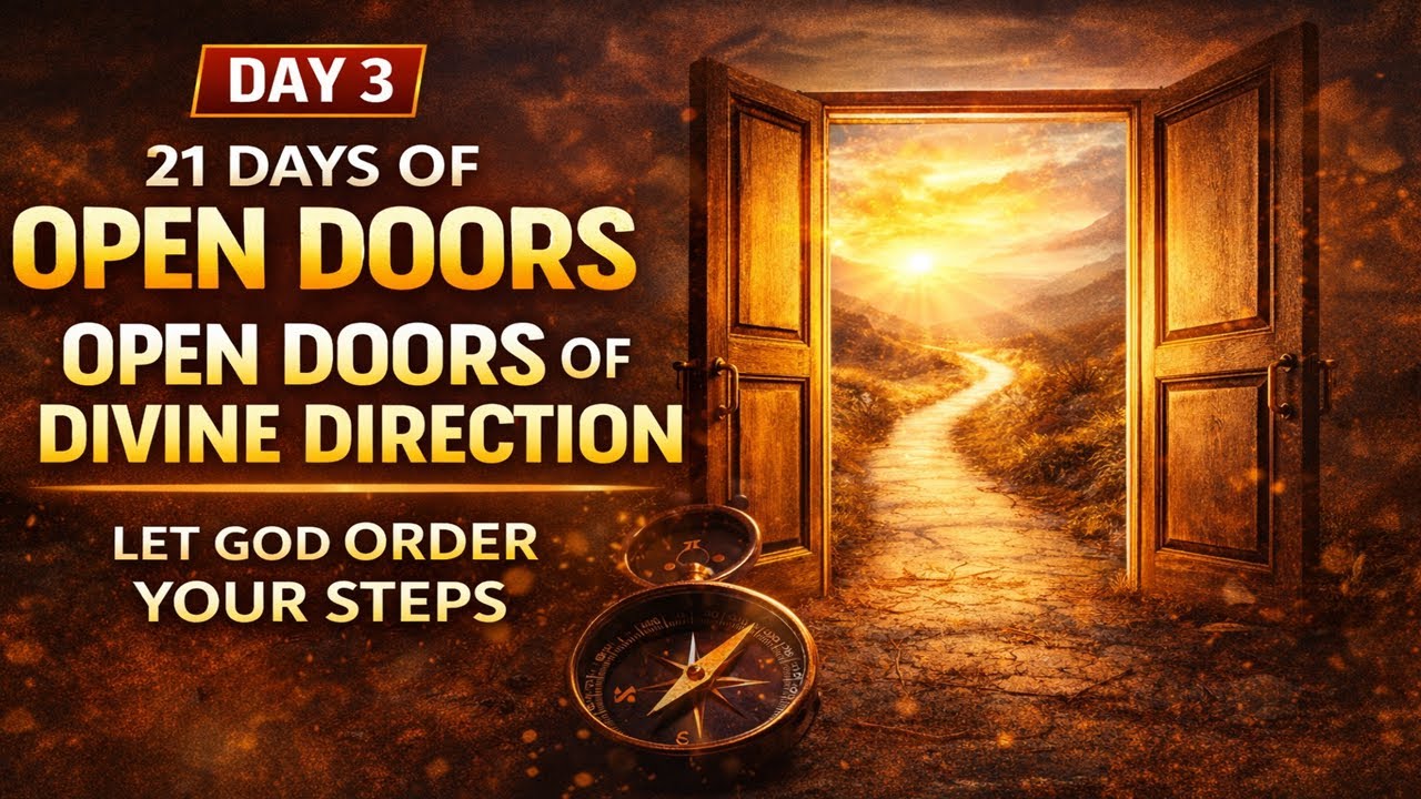 Day 3 | OPEN DOORS OF DIVINE DIRECTION | 21 Days Prayer for Open Doors ...