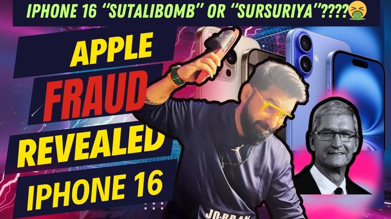 Iphone 16 FAKE Publicity Stunt Exposed | Apple fraud Revealed🤬🤬😱 - YouTube