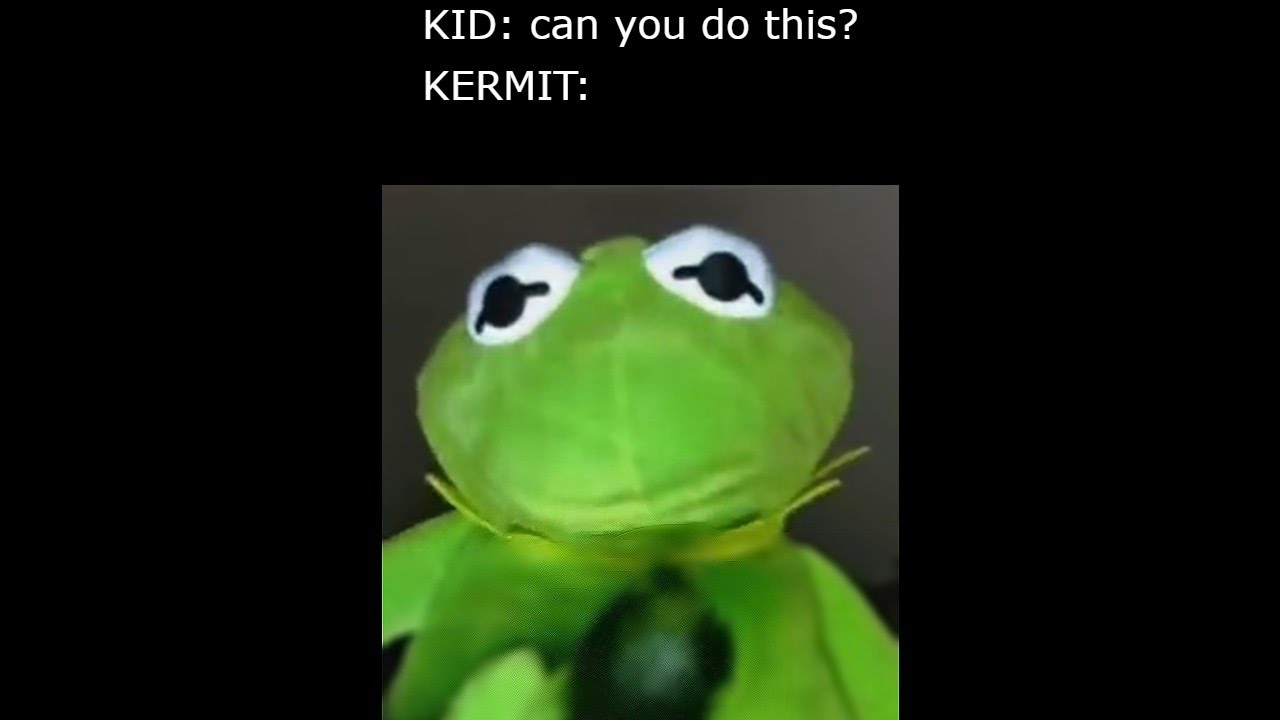 KERMIT SHOWING OFF HIS BGC #shorts - YouTube