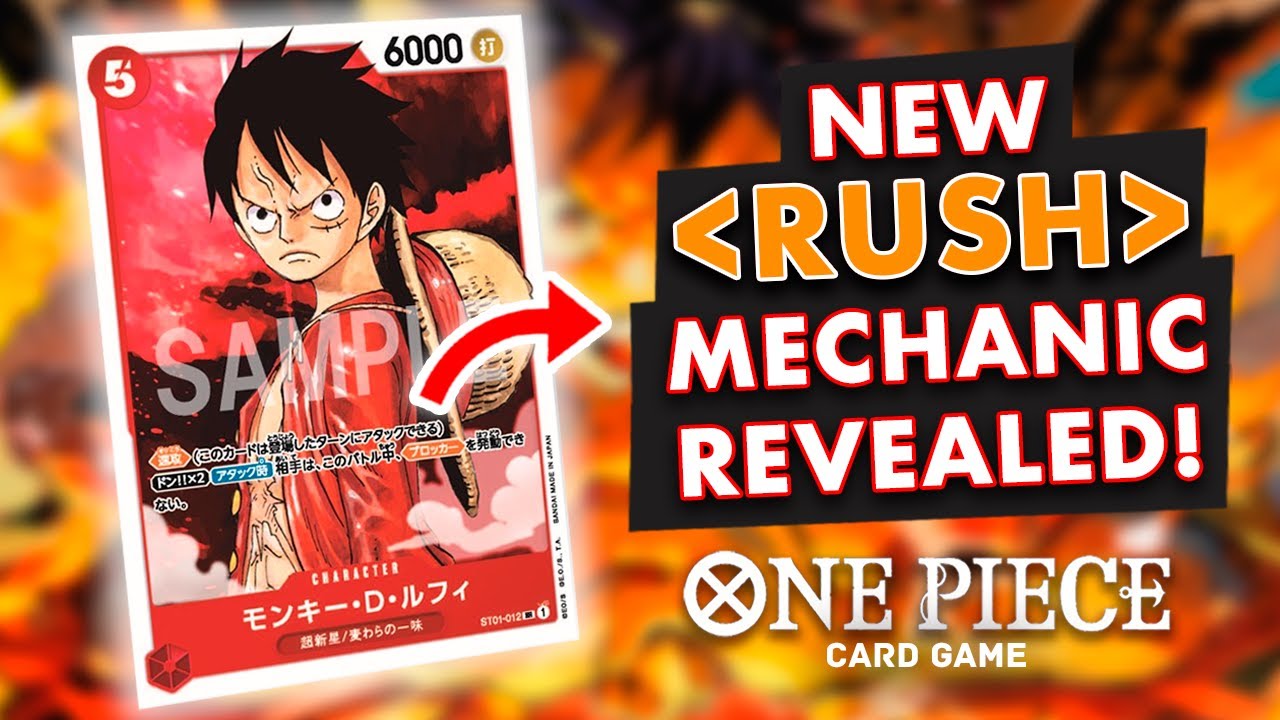 NEW MECHANIC RUSH JUST DROPPED! | ONE PIECE CARD GAME - YouTube