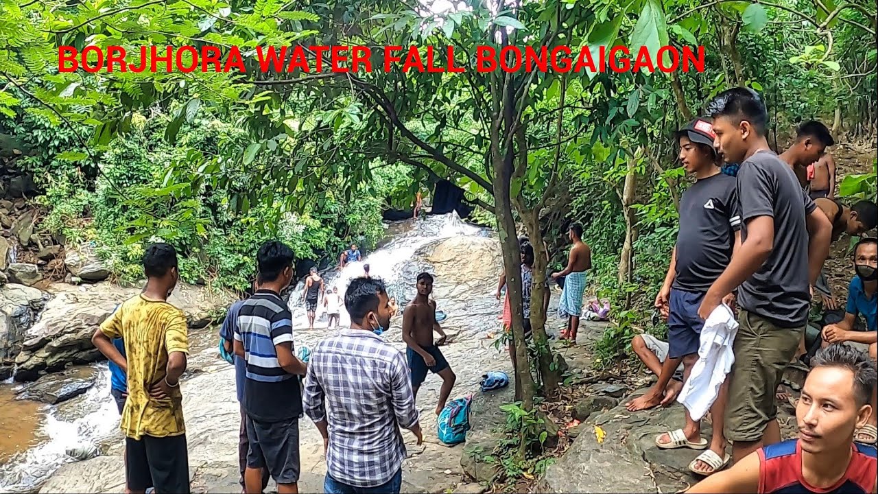 Day Out in BORJHORA Water Fall Bongaigaon - YouTube