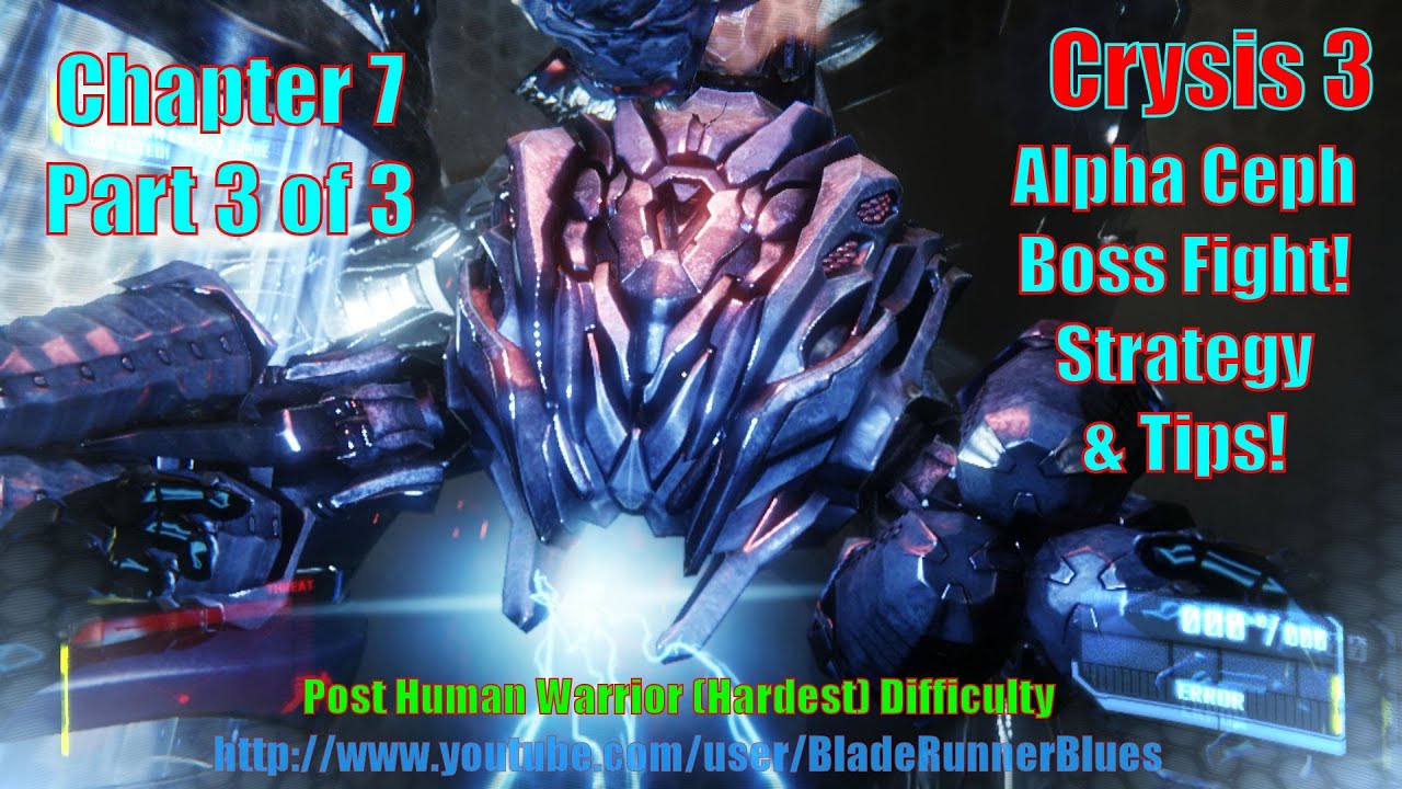 22 Alpha Ceph Boss Fight Strategy! Gods And Monsters Pt3/3 Crysis 3 ...