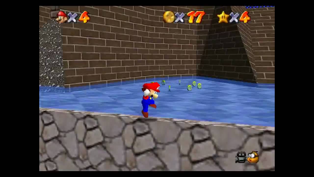 Super Mario 64~Red Coins On The Floating Isle "A-Button Challenge" - 1 ...