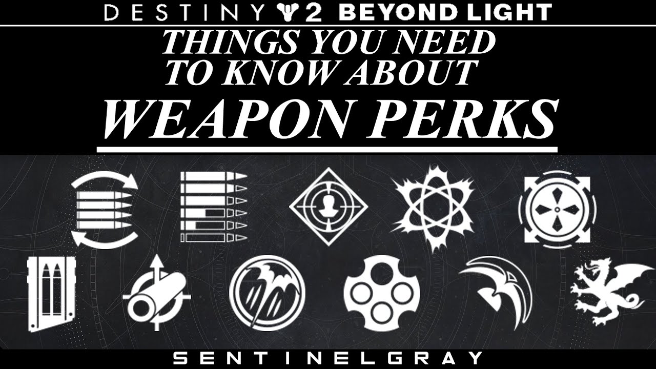 Destiny 2 Weapon Perks Explained - YouTube