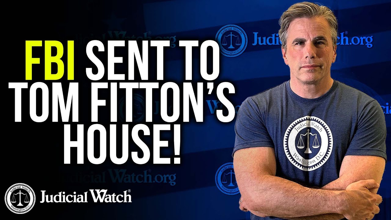 FBI Sent To Tom Fitton’s House! - YouTube