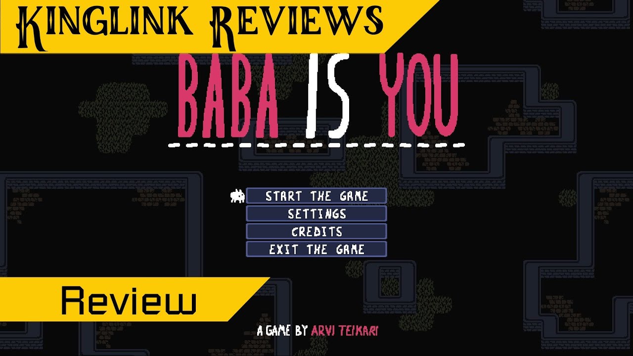 Baba is You - Review - An inventive and deep puzzle game. - YouTube
