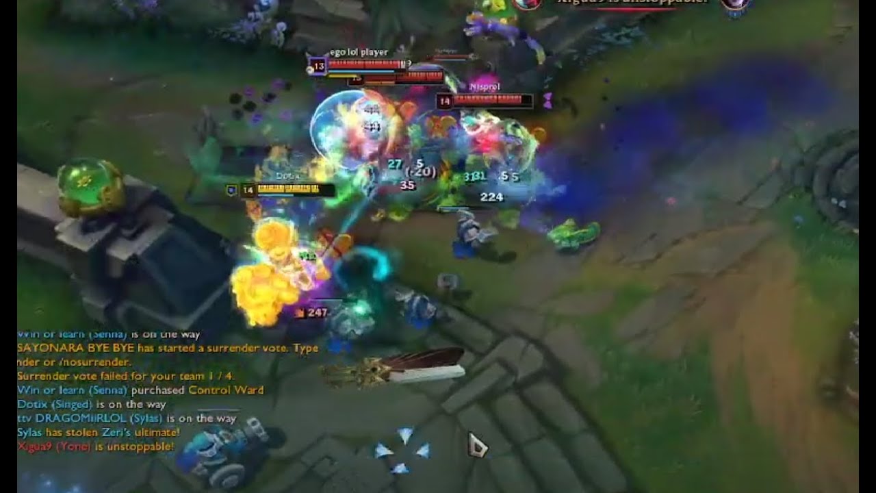 Insane Singed gameplay wasn't enough for this one ( Singed Mid Full ...