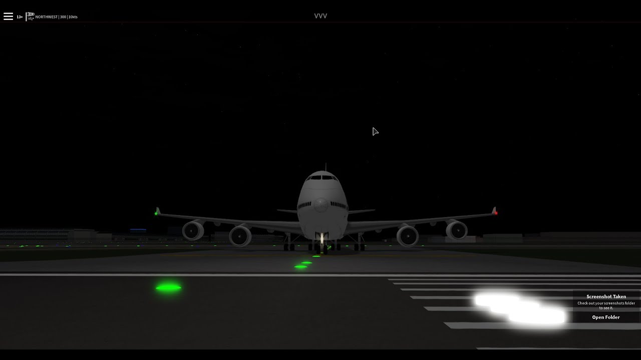 ROBLOX (747 takeoff FLIGHTLINE) - YouTube