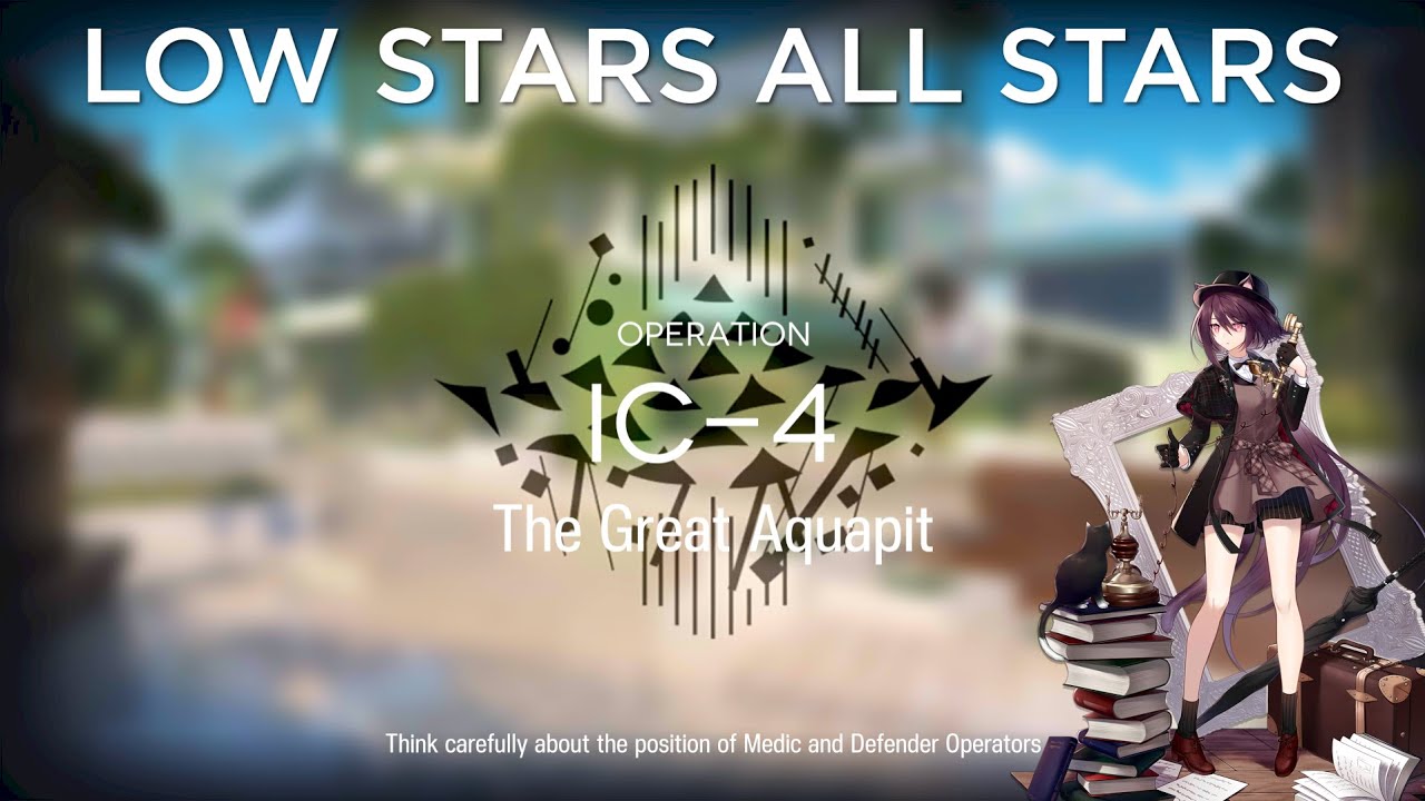 Arknights Ideal City Endless Carnival IC-4 Low Rarity Guide - YouTube