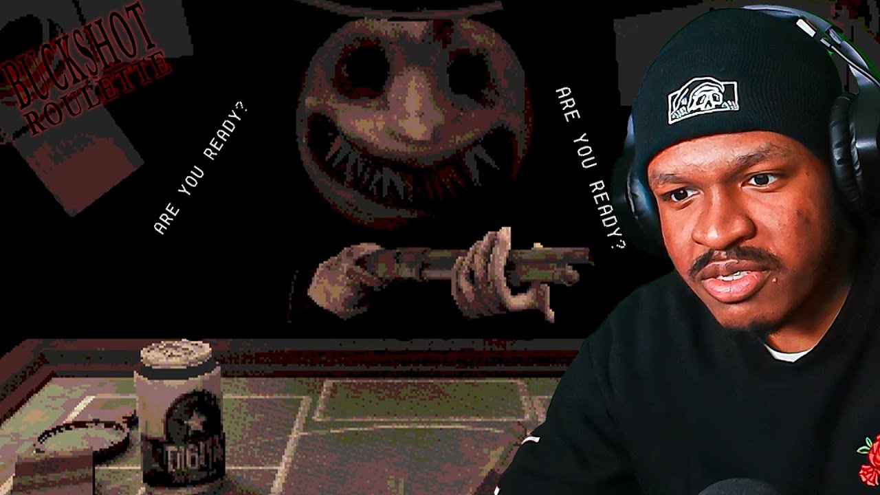 A TERRIFYING DEMONIC GAME OF RUSSIAN ROULETTE | BUCKSHOT ROULETTE - YouTube