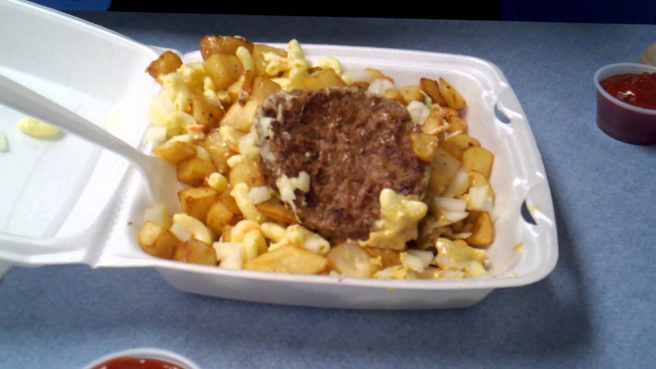 Garbage plate! - YouTube