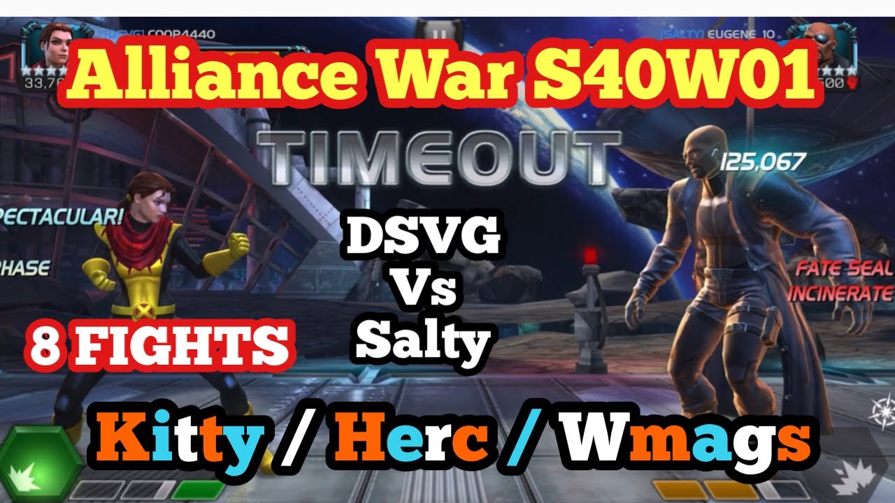 Alliance War S40W01 | DSVG vs Salty | Worst Revenge War Ever? - YouTube
