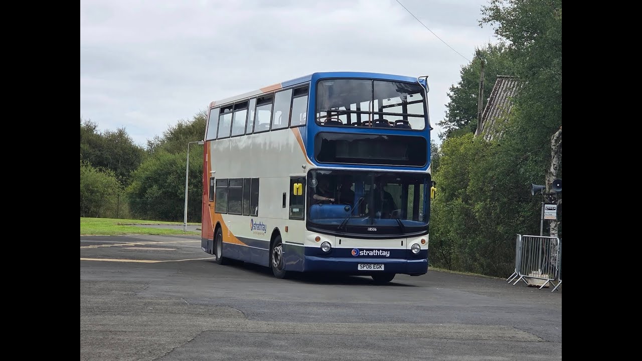Ride on Preserved Stagecoach Dennis Trident ALX 400 18506. - YouTube