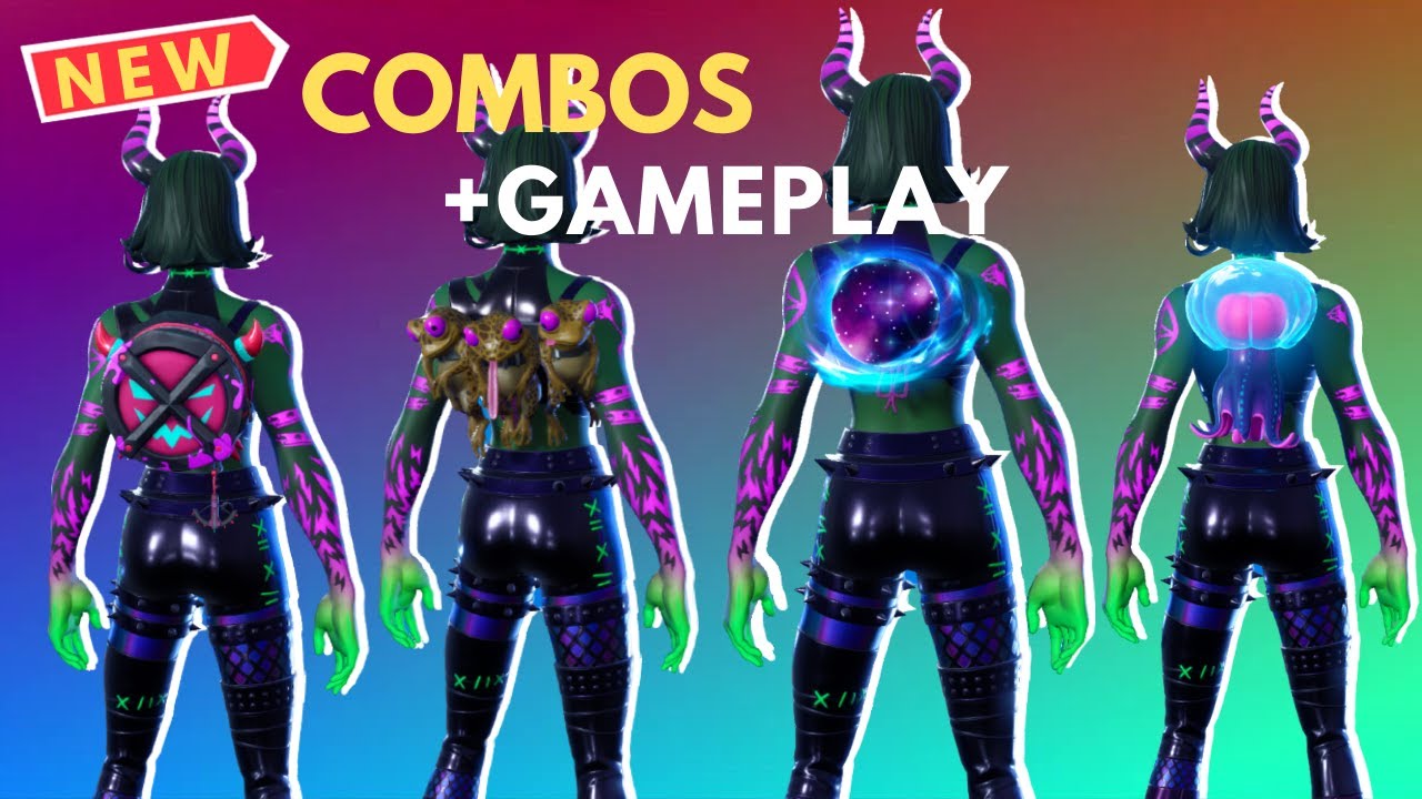 *NEW* RAVINA (GLOW) SKIN COMBOS + Ravina Skin Showcase/Gameplay ...