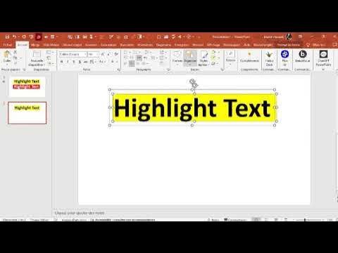 How to Highlight Text in PowerPoint with Animation: Text Highlighting ...