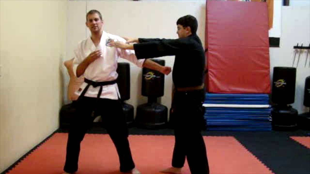 Falcon 1 Defense: Two Handed Choke - YouTube