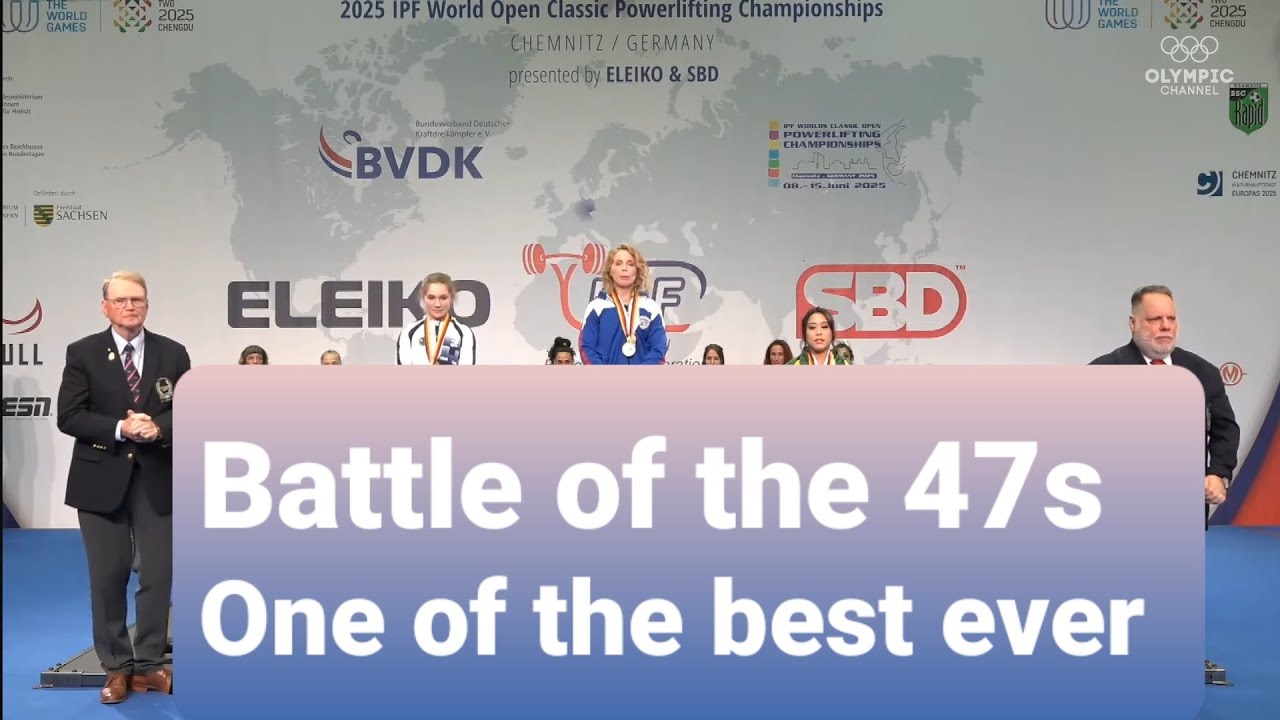 One of the greatest battles ever between the 2 best 47kg lifters ever ...