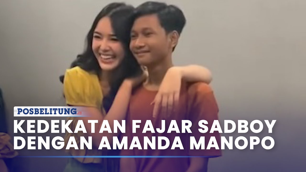 Kedekatan Fajar Sadboy dengan Amanda Manopo Buat Netizen Terheran Hingga Panggil Sayang - YouTube