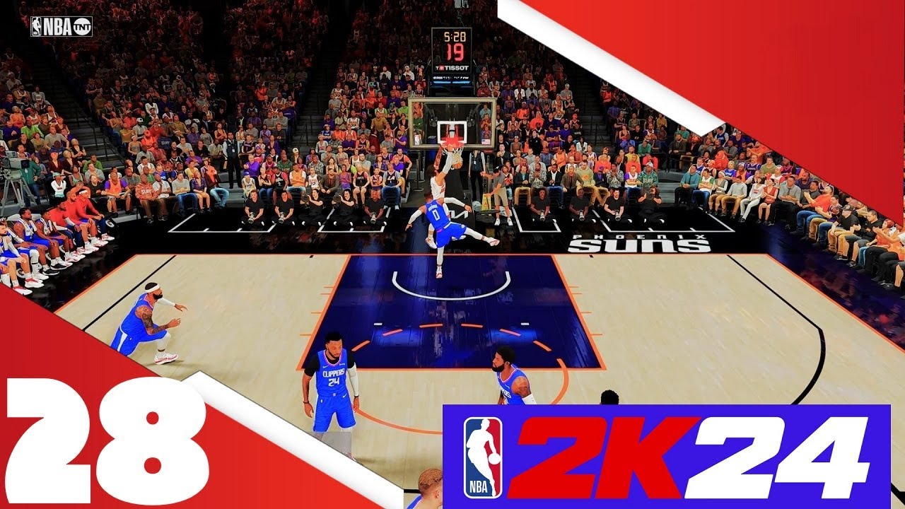 NBA 2K24 {My Career} [PC] (4K) EP28 =Clippers @ Suns= - YouTube