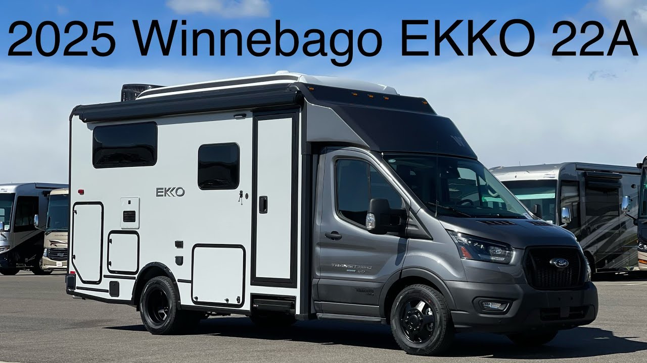 2025 Winnebago EKKO 22A Pop Top - YouTube